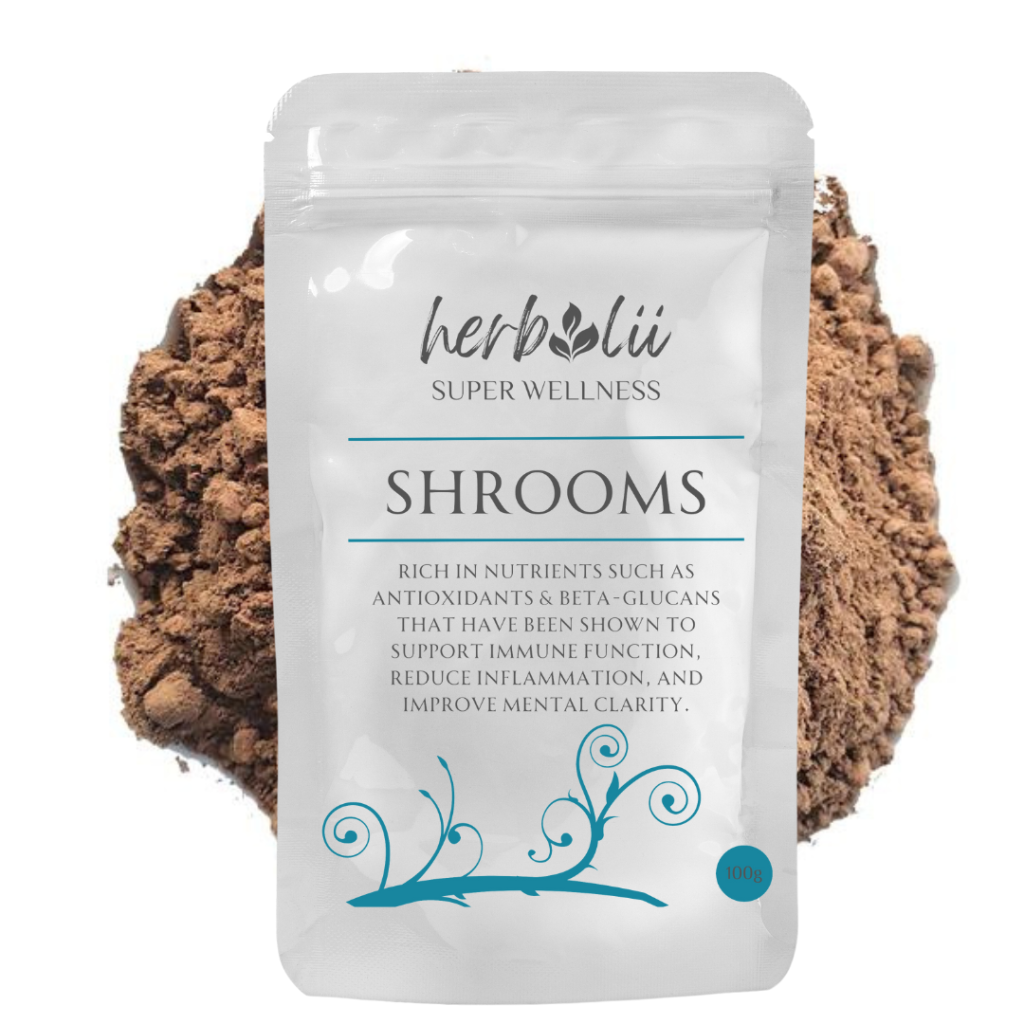 Shroom Super Powder Blend - Brain Boost 100g - Earth Goddess