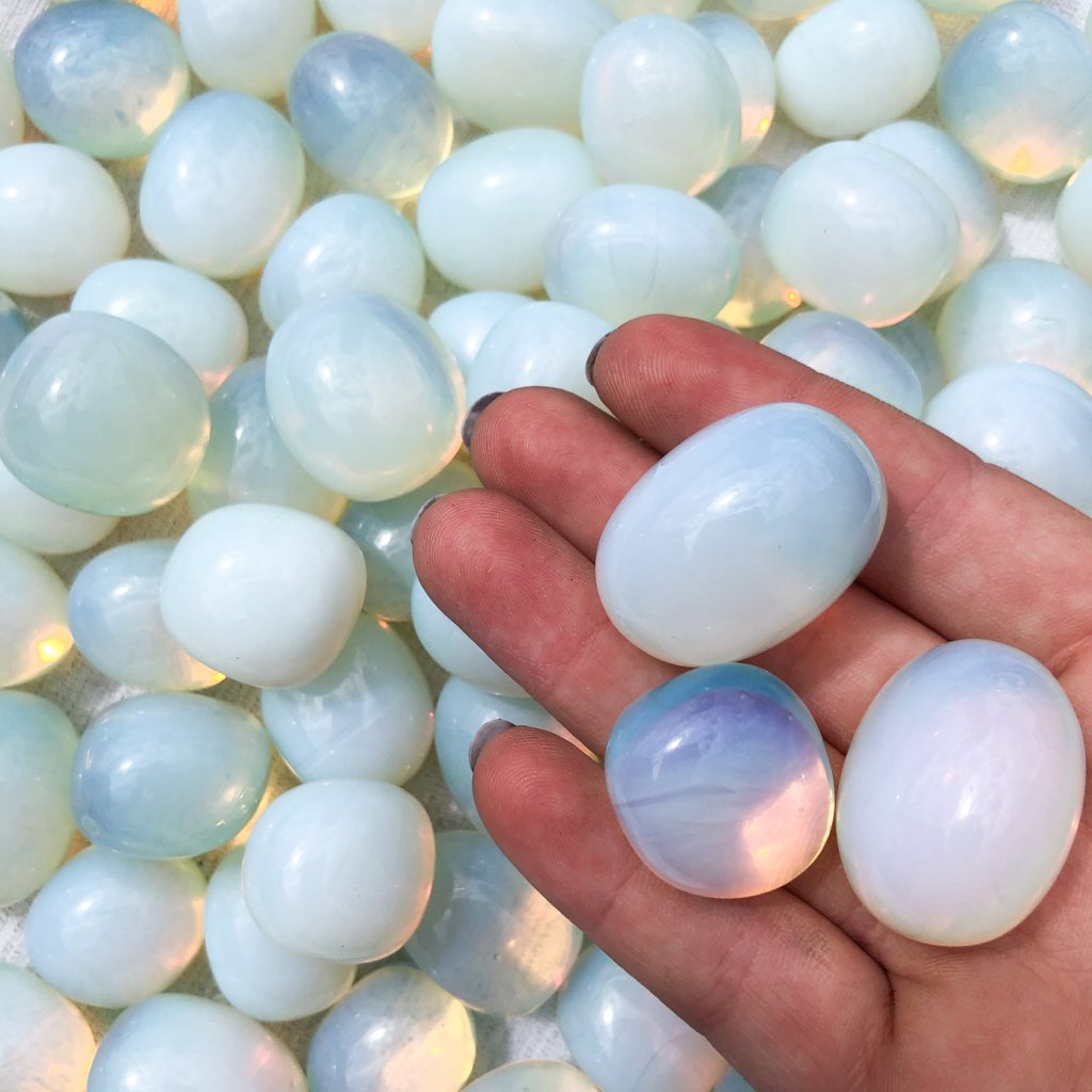 Opalite Tumbled Stones - Earth Goddess